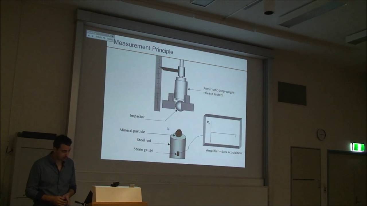 Benjamin Bonfils - Meaningful measurement of rock impact strength - YouTube