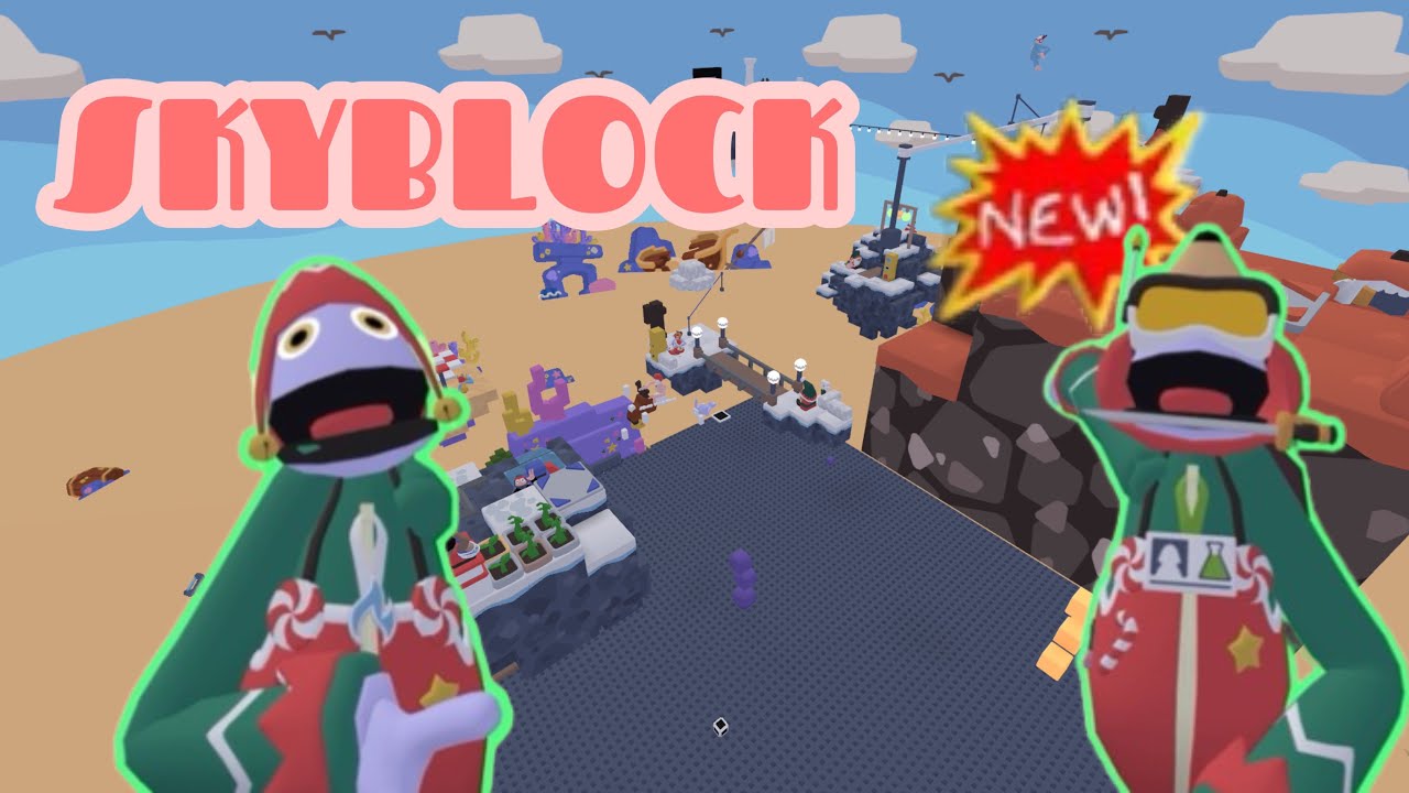 SKYBLOCK in YEEPS? (Yeeps VR) - YouTube
