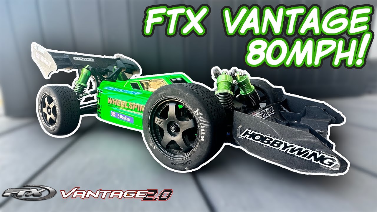 FTX VANTAGE 100MPH Project Hits 80MPH! - YouTube