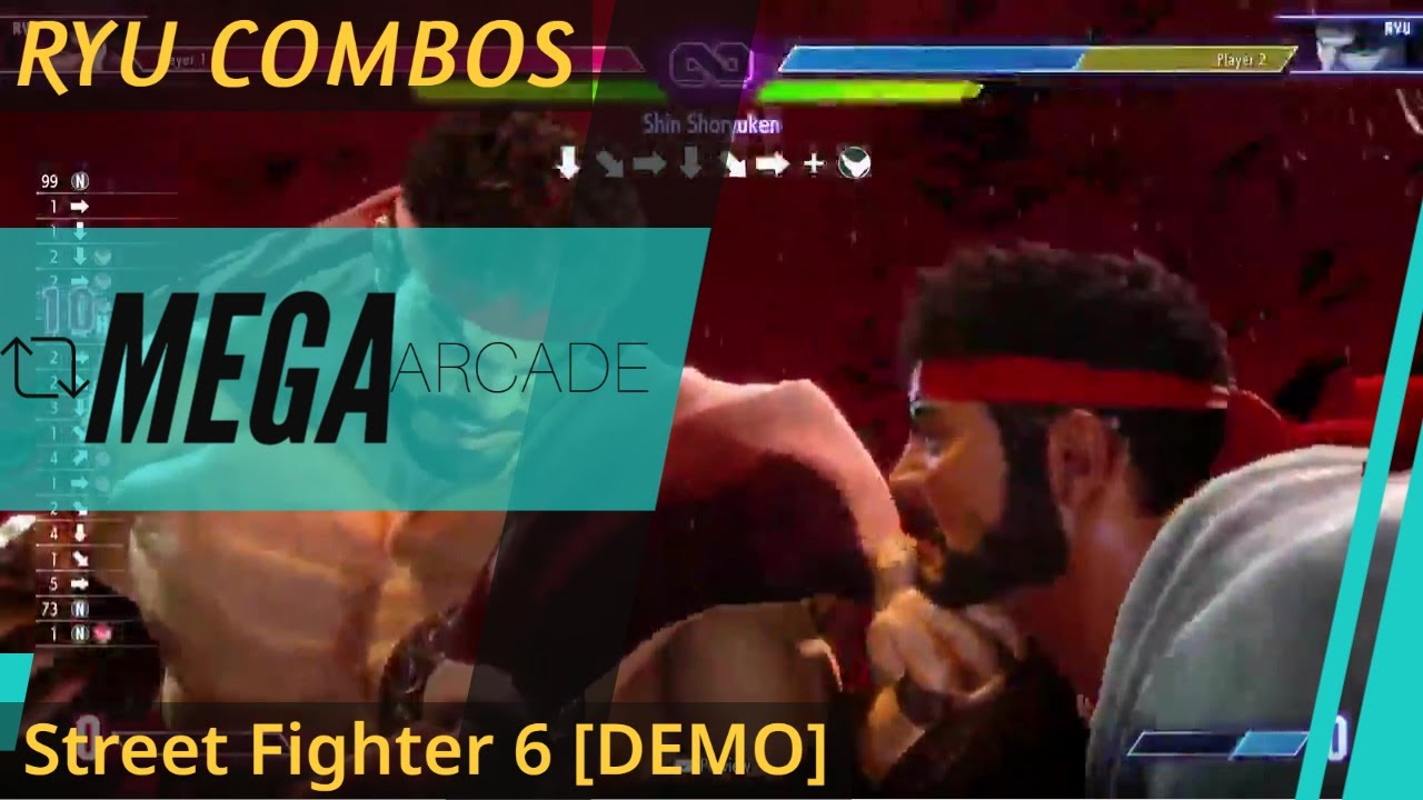 Ryu COMBOS! - Street Fighter 6 [DEMO] [HD] - YouTube