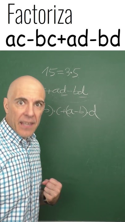 Factoriza El Polinomio Ac Bc Ad Bd Youtube