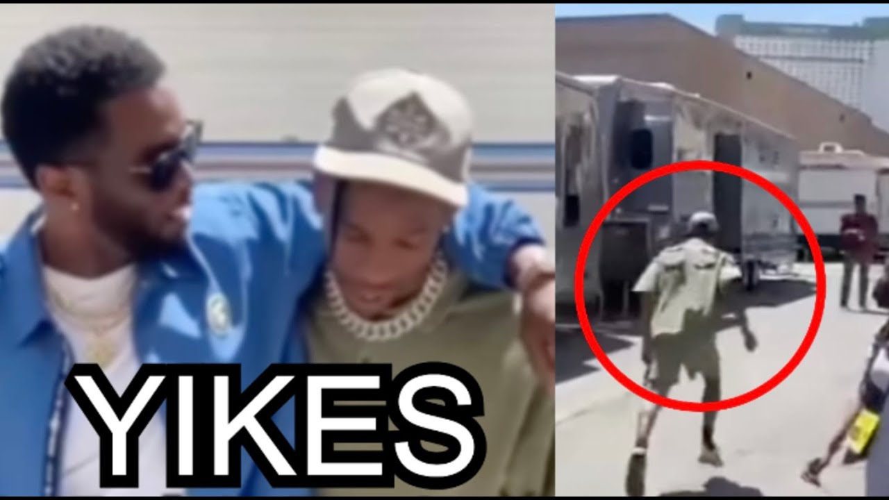 Travis Scott RUNS From Diddy in *LEAKED* SHOCKING Video..... | WHAT IS ...