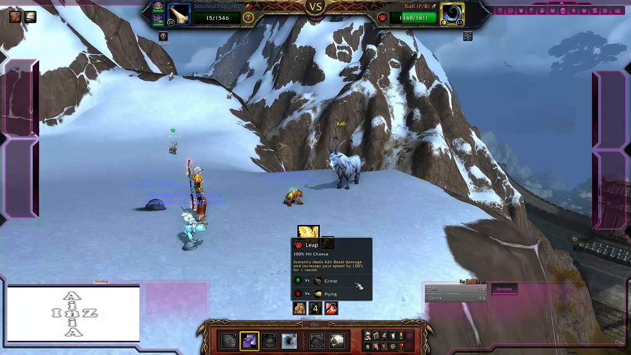 Wow Pet Battle: Kafi (Beast of Fable) - YouTube