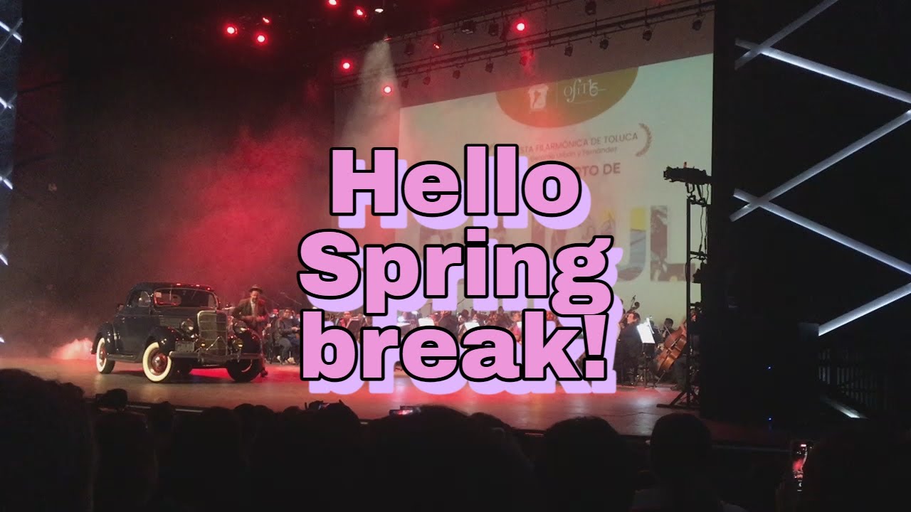 Hello Spring break! | Movie Concert + haul | 🌸🎼🎞️ - YouTube