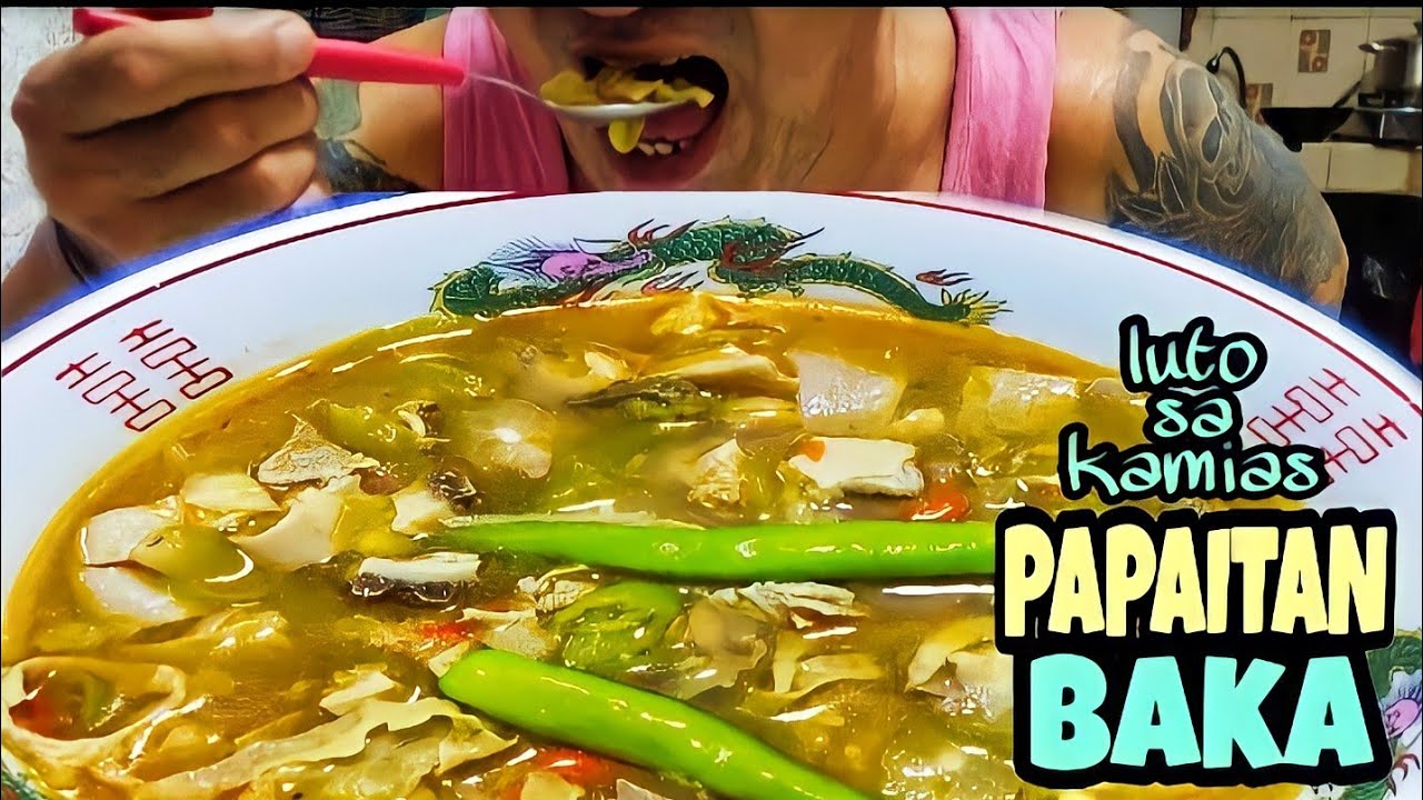 PAPAITAN BAKA | KAMIAS LANG PANG ASIM | PULUTAN RECIPE | PINAPAITAN ...