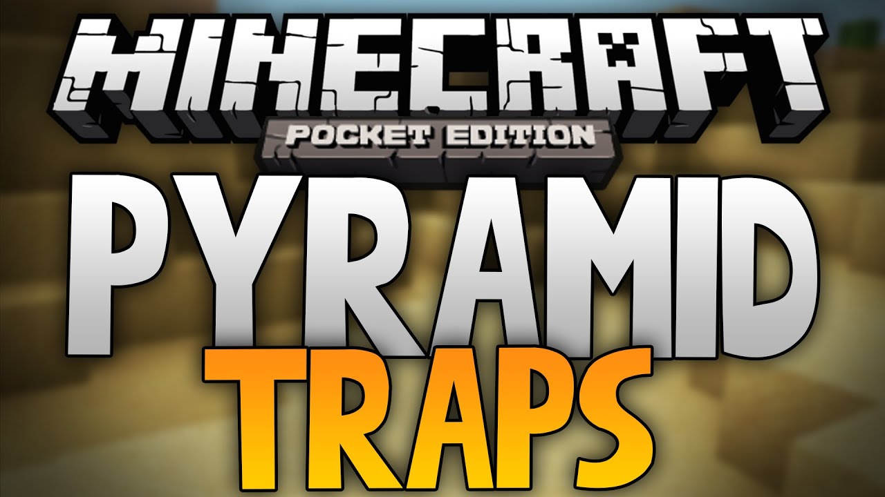 PYRAMID BOOBY TRAPS! - Awesome Custom Map - Minecraft Pocket Edition ...