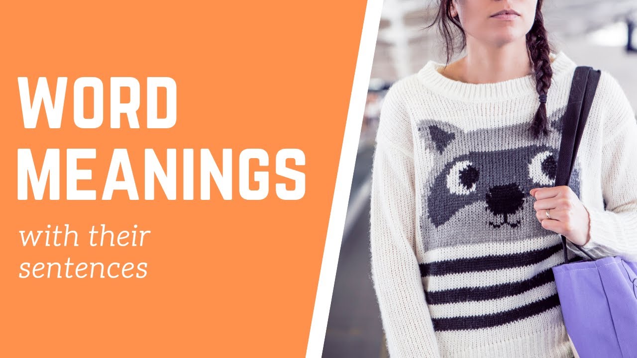 Word Meanings || English Vocabulary - YouTube