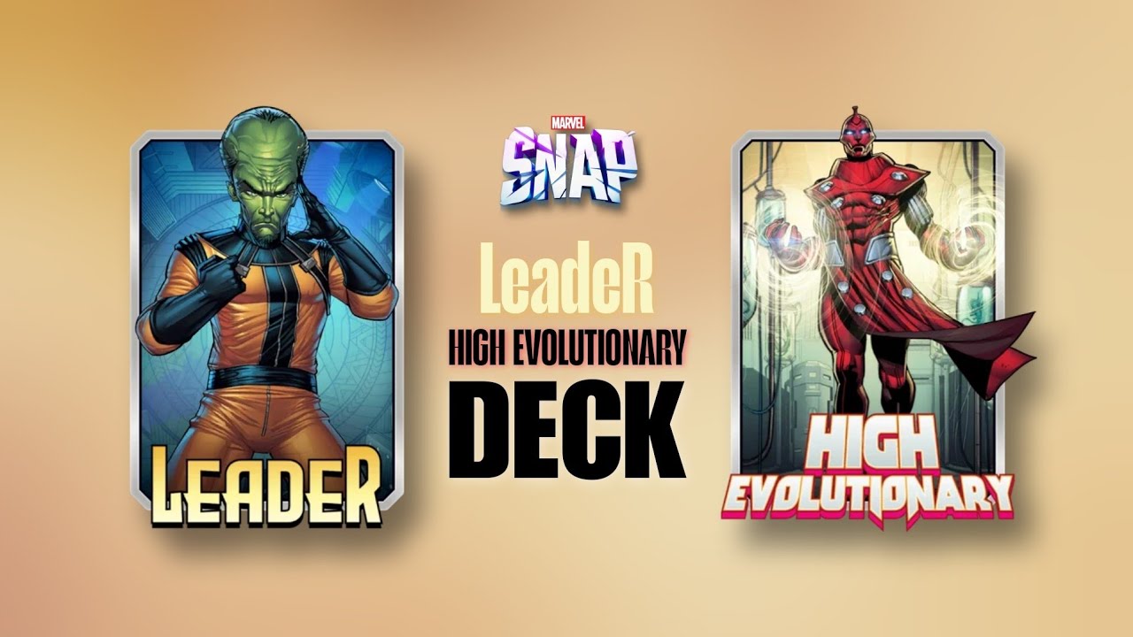 LEADER × HIGH EVOLUTIONARY DECK - YouTube