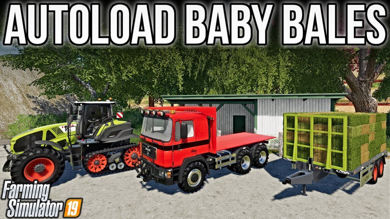 NEW MODS FS19! MAN 6x6, Autoload Baby Bales, & Claas TT! (15 Mods ...