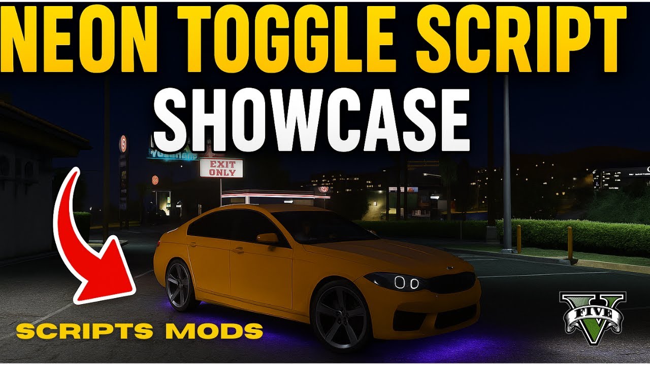 GTA V Neon Lights Toggle Script 💡 | Simple SHVDN3 Mod (2025) - YouTube
