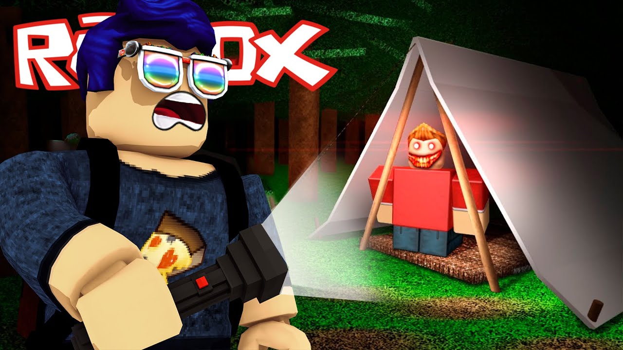 😱SOBREVIVO al MONSTRUO del BOSQUE de ROBLOX! TERROR EN EL CAMPAMENTO ...