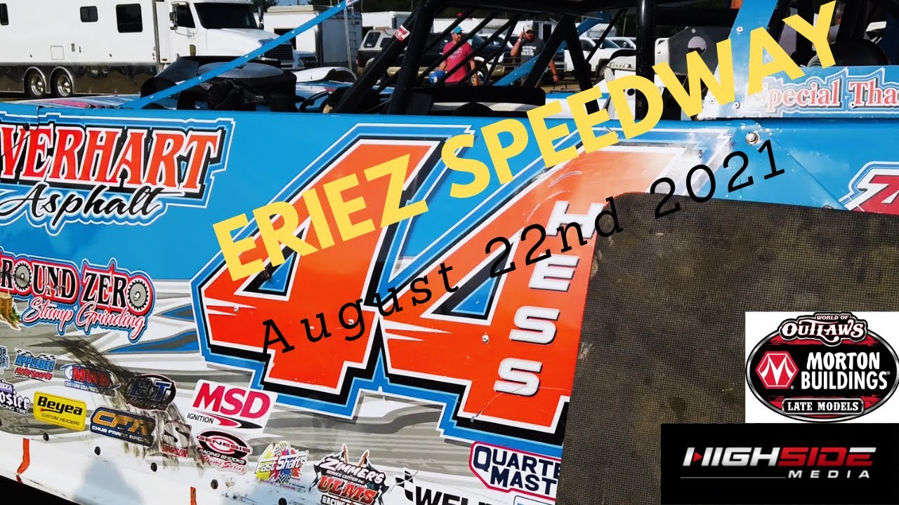 Eriez Speedway World Of Outlaw 2021 - YouTube