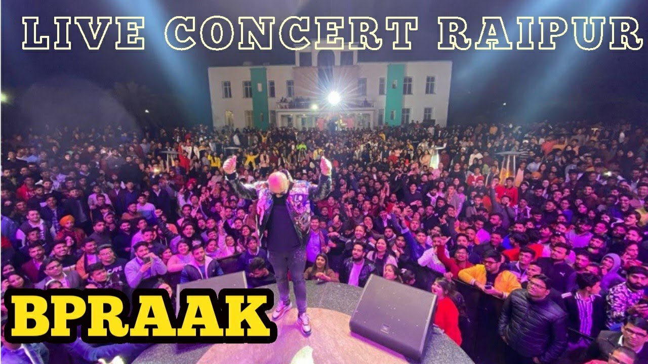 Bpraak Live show | Bpraak Live Concert Raipur | #Metu_tera_man_bhariya ...