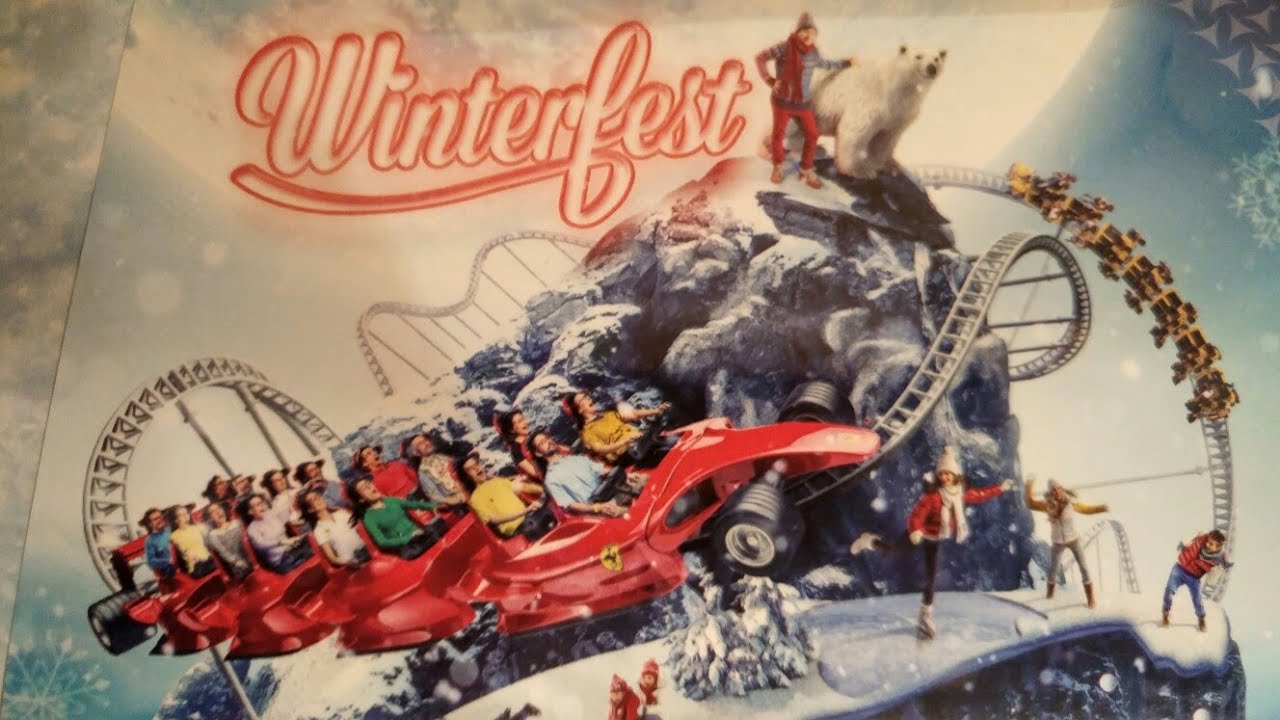 Ferrari World Winterfest Complete Park Tour Christmas 2017 Abu Dhabi ...
