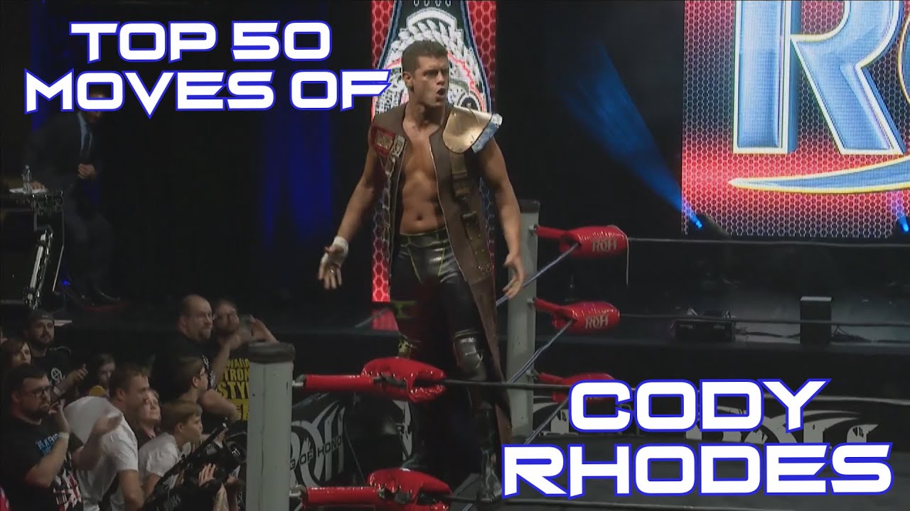 Top 50 Moves of Cody Rhodes - YouTube