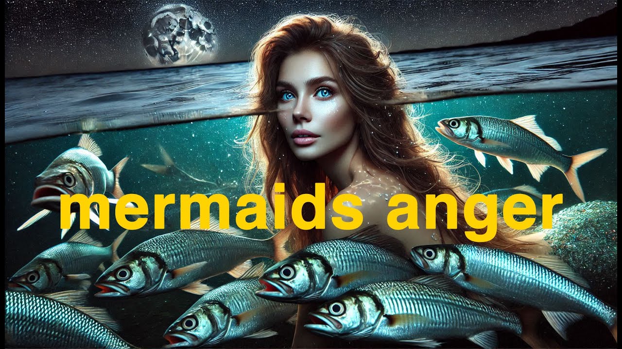mermaids anger, visuals,videos and music were made with artificial ...