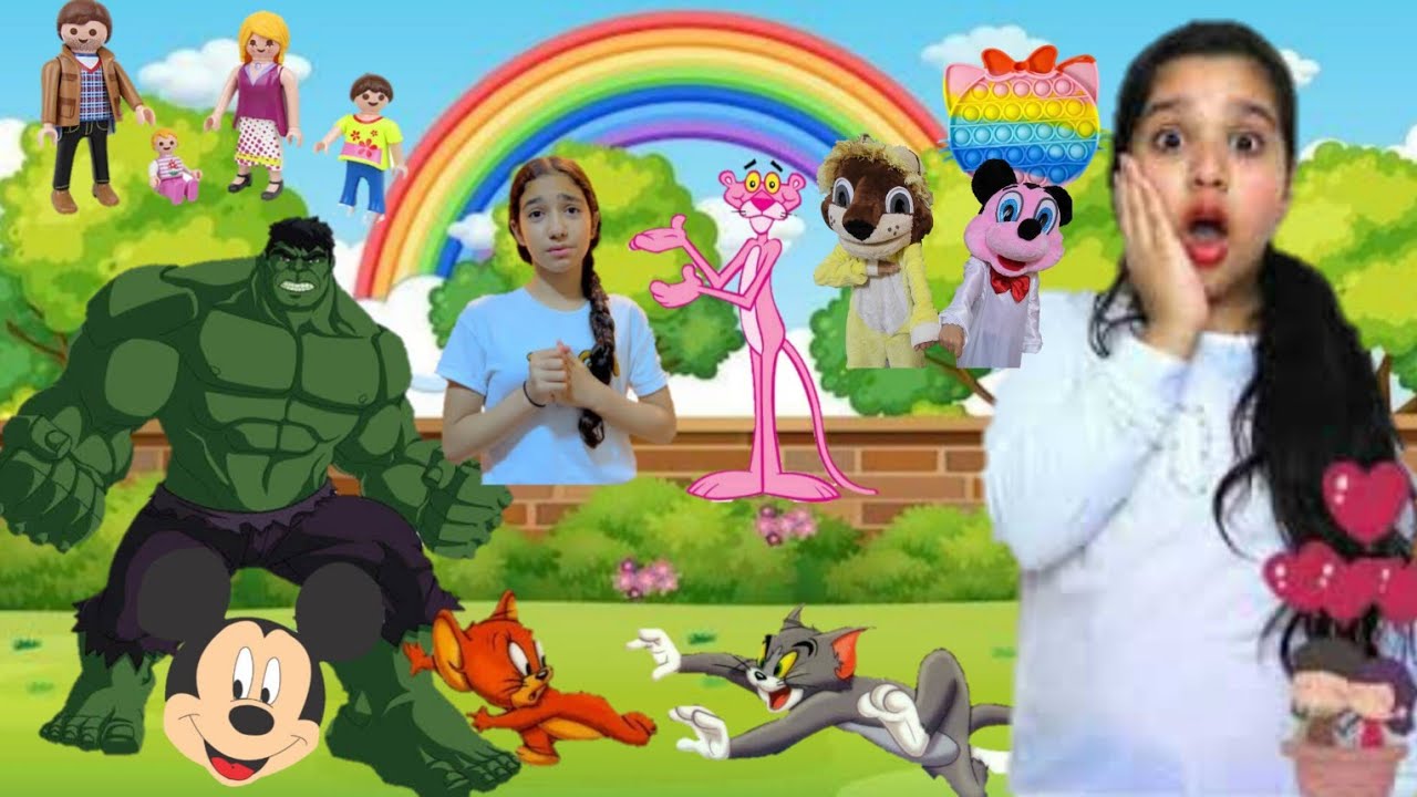 شفا والاسد سيمبا نزلو الشارع مع ميكي شوف حصل ايه@shfa2 @mamtydoctora ...