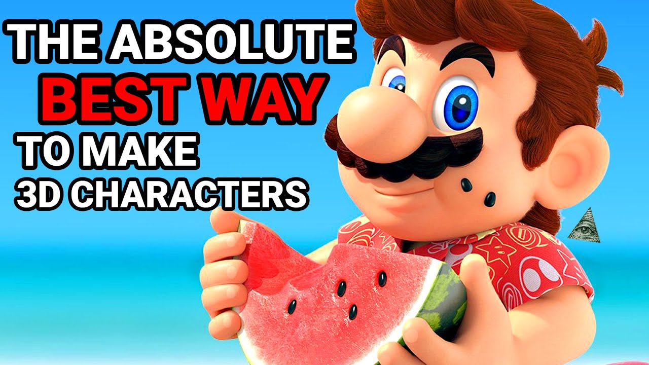 The Absolute BEST Way To Make 3D Characters For Film and Games - YouTube