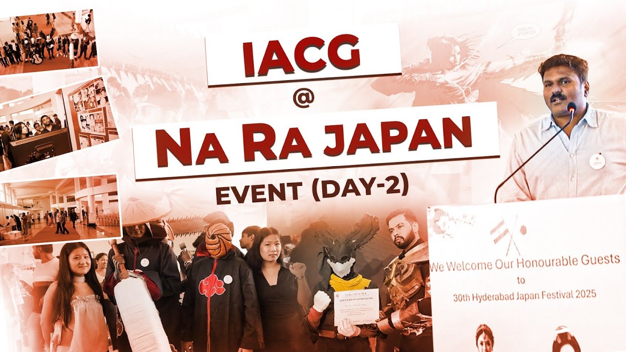 IACG Multimedia College on Day 2 at Na Ra Japan – The 30th Hyderabad ...