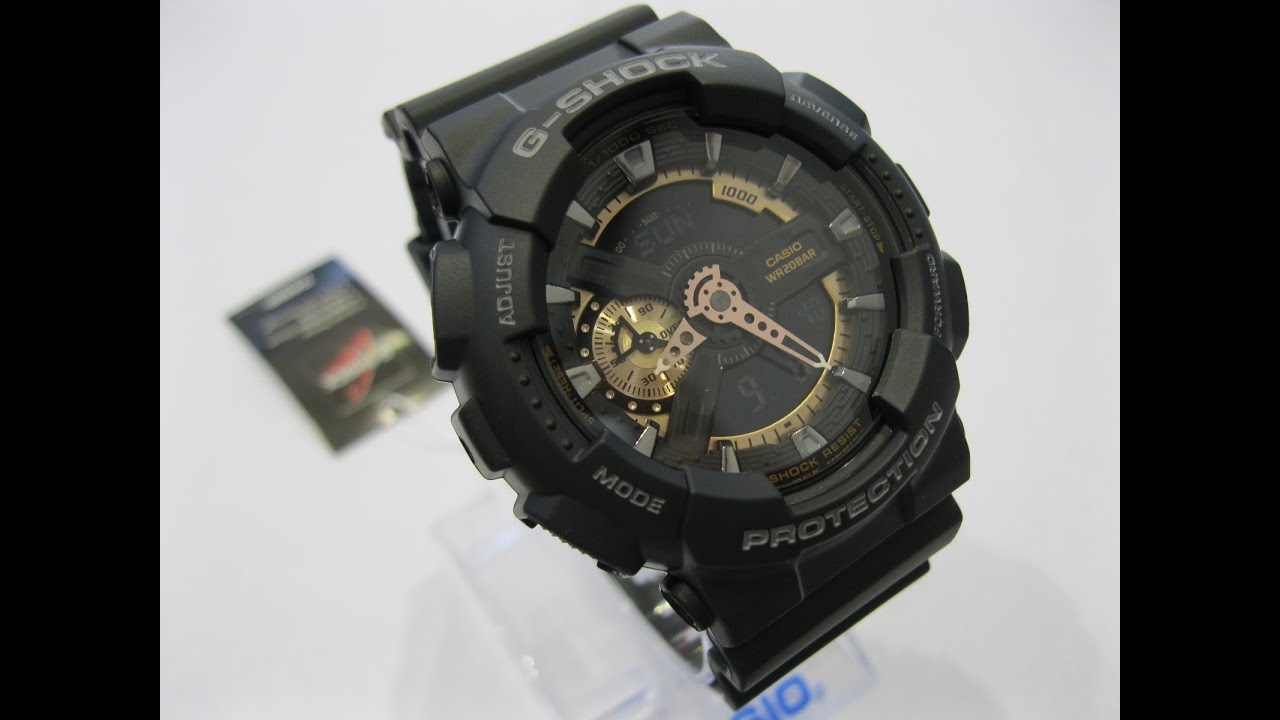 Casio - G-Shock GA-110RG-1A - YouTube