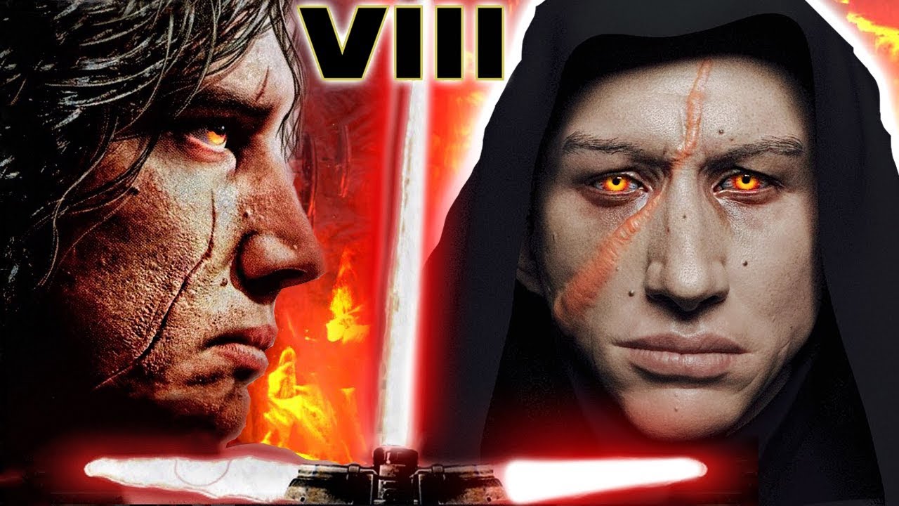 Kylo Ren's Sith Eyes In The Last Jedi - Star Wars Explained - YouTube