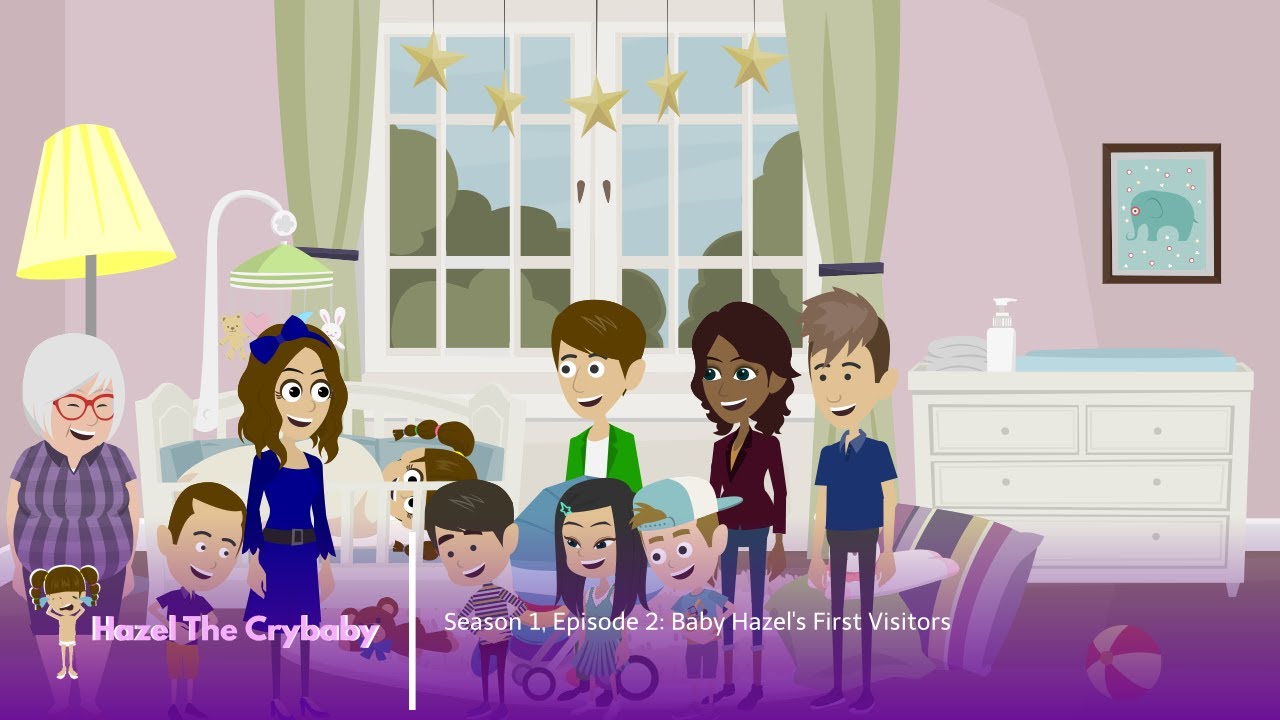 Hazel The Crybaby | Episode 2 | Baby Hazel's First Visitors - YouTube