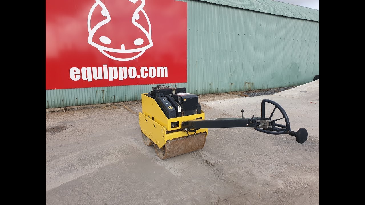 Used Used 2013 Bomag BW 75 H E-Start hand-guided trench compactor ...