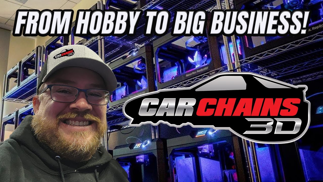 Cory created a 3D printing business for $100 investment! Car Chains 3D ...