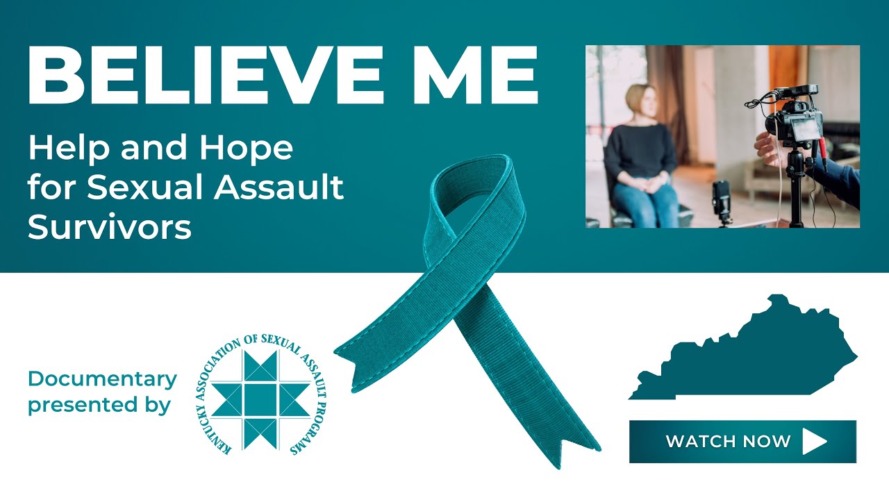 Believe Me: Help and Hope for Sexual Assault Survivors - YouTube