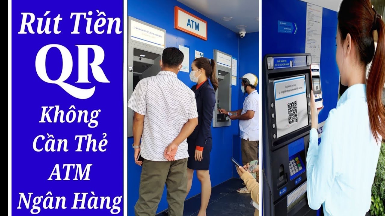 Cách rút tiền Qr bằng điện thoại trên app sacombank pay #sacombank ...
