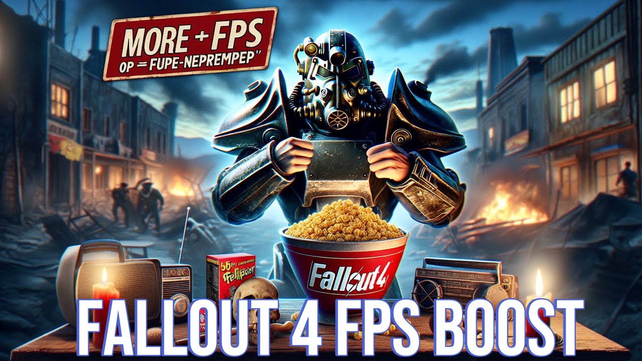 ganz einfach MEHR FPS in FALLOUT 4 DEUTSCH - YouTube