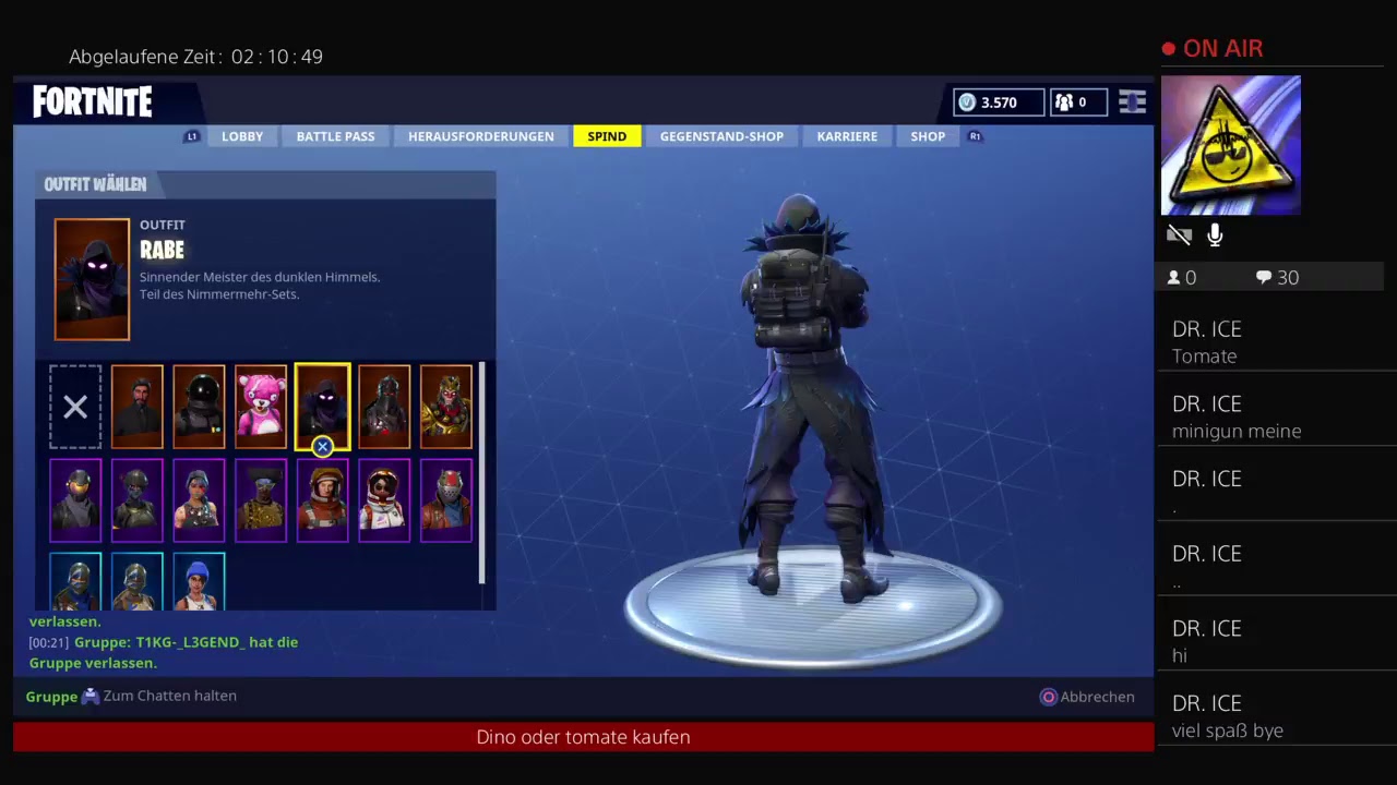 Fortnite neur skin ist da !!! - YouTube