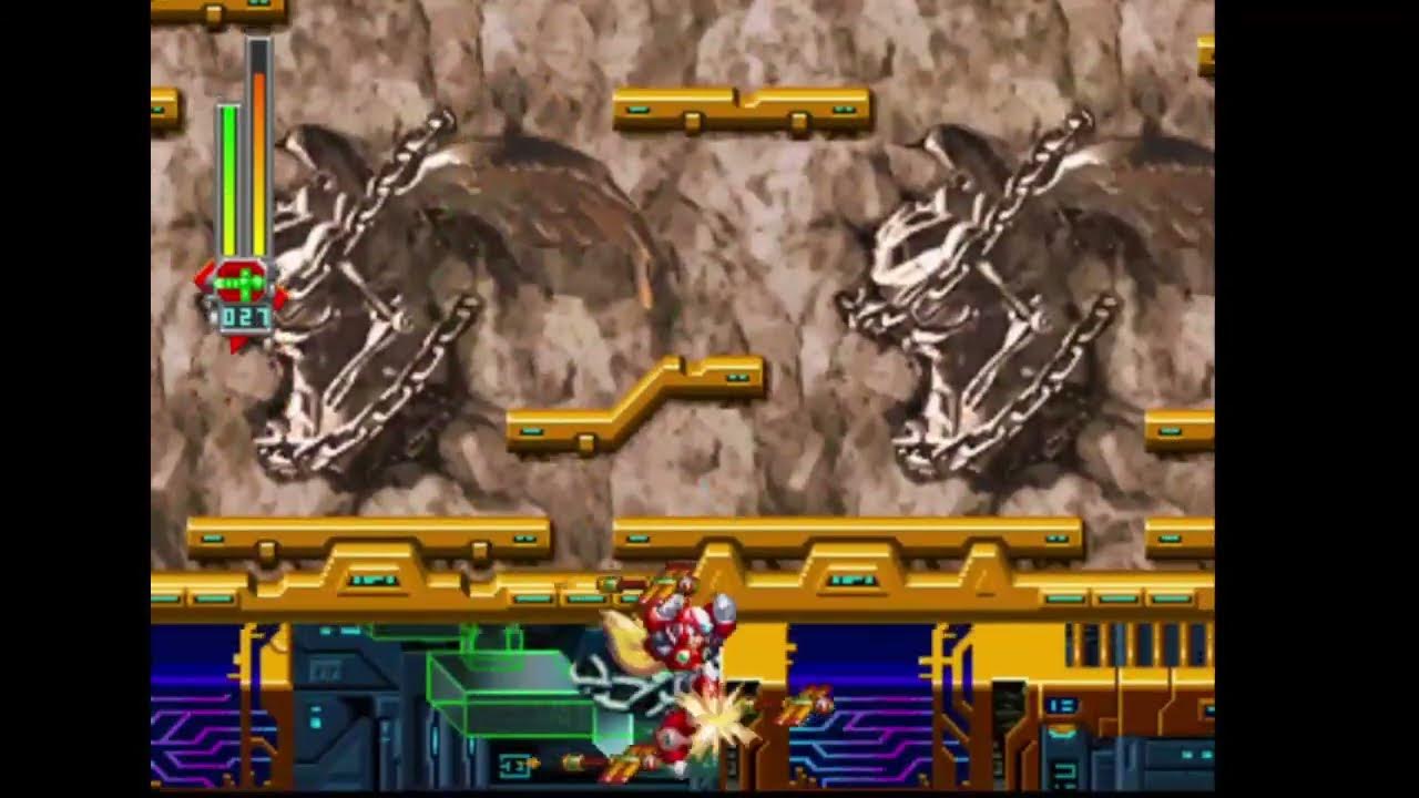 Mega Man X6 No Damage (Zero) Gate's Lab 2-2 ~ Gate [Xtreme] - YouTube