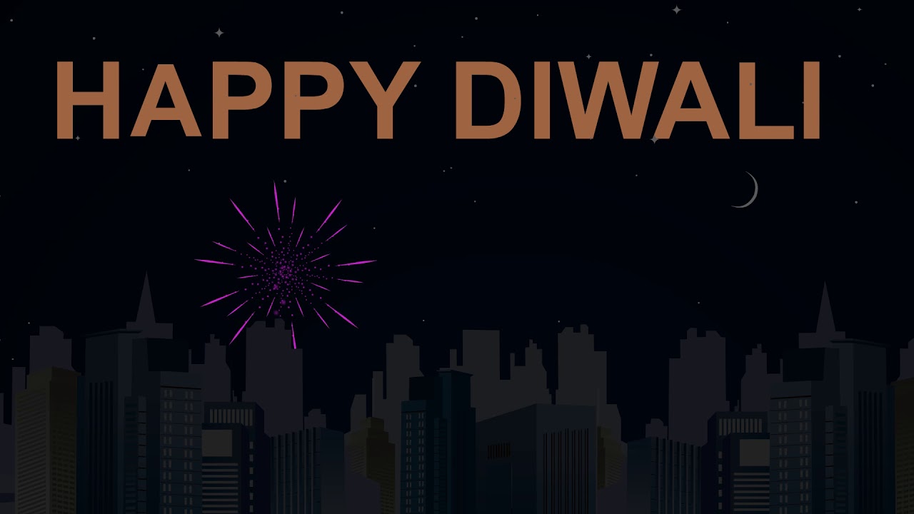 Diwali Crackers Animation Flash