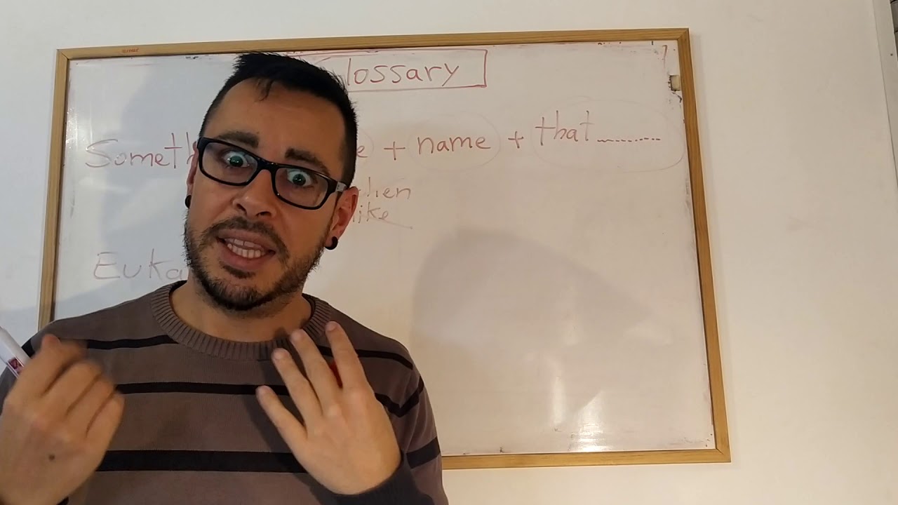 How to define something. 1°ESO. - YouTube