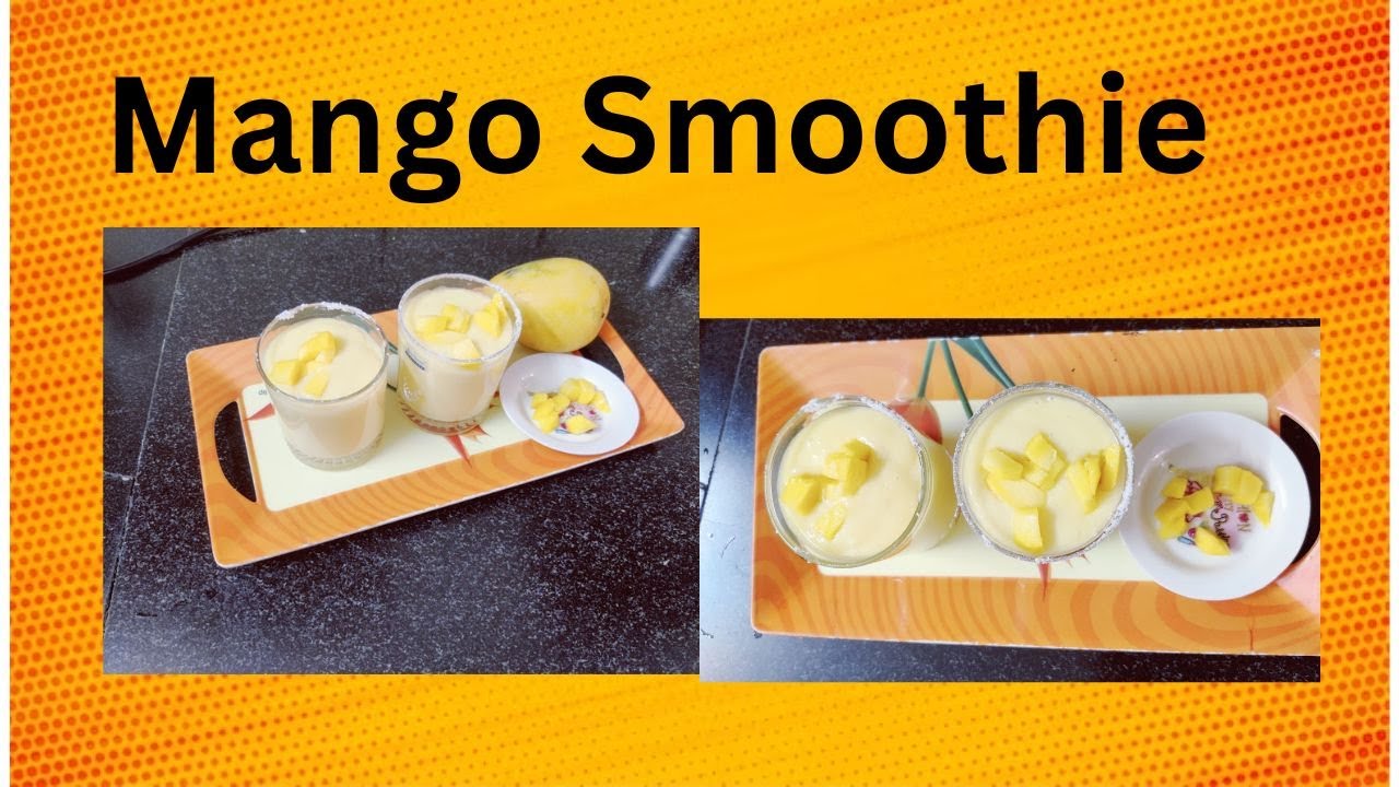 Mango Smoothie-How to make Mango Smoothie-Mango Smoothie recipe-Mango ...