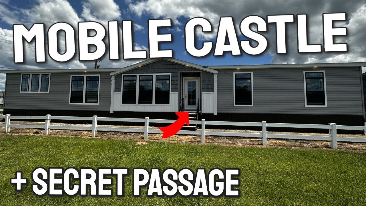 A Majestic Mobile Home Tour + Secret Passage! Timberline Homes - The ...