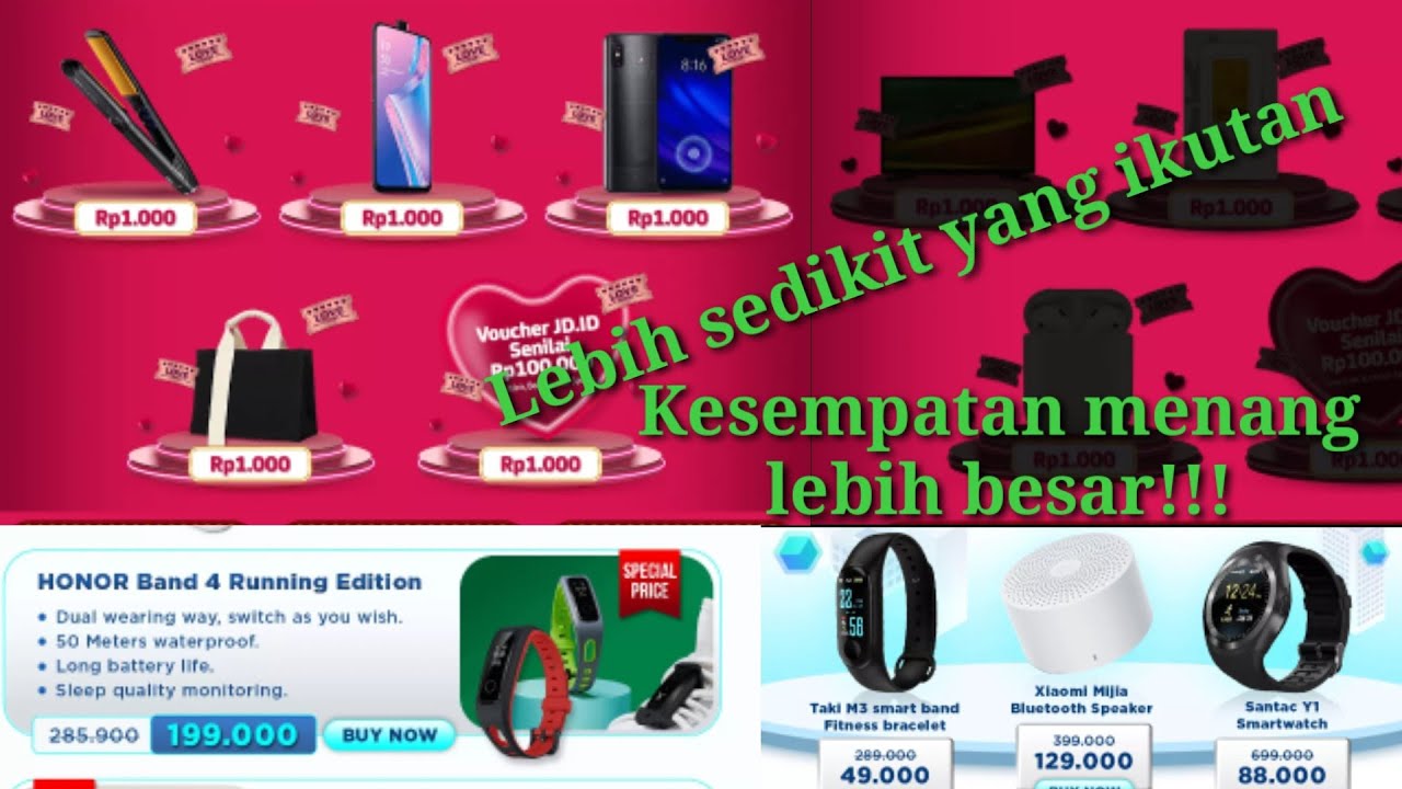 Promo dan diskon JD.ID 2020 | Diskon menuju valentine!!! - YouTube