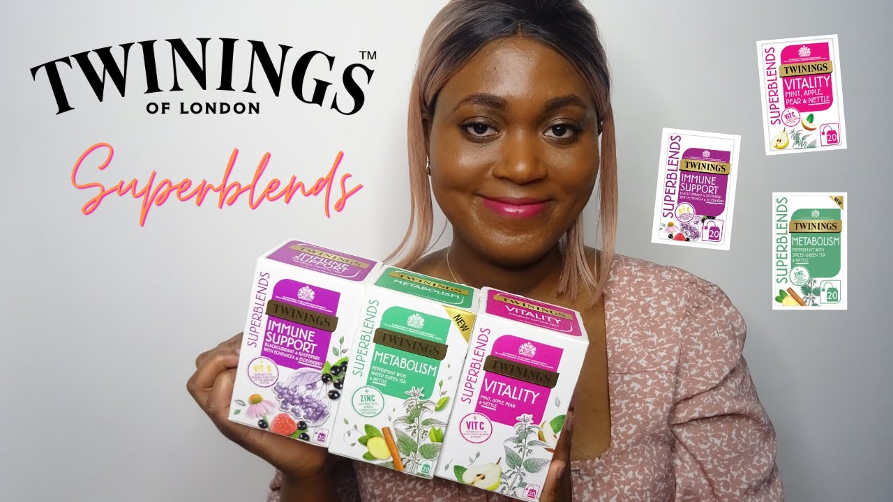 *NEW TWININGS SUPERBLENDS* 🍵 herbal teas for health and wellbeing 🍵 l ...