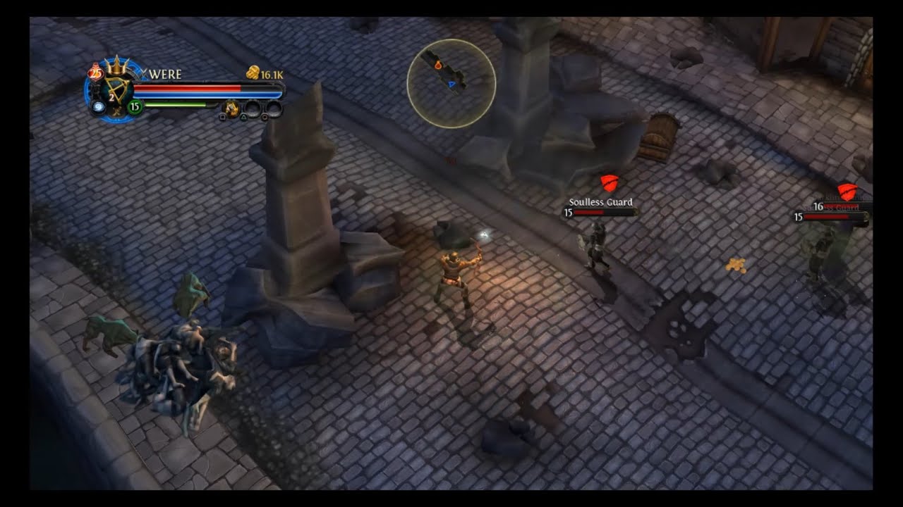 Dungeon Hunters Alliance (PLAYSTATION 3) Part 5 The Dead Town - YouTube