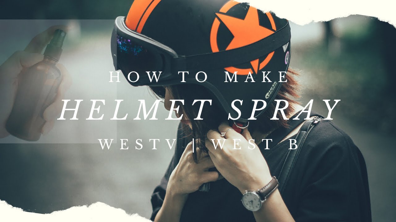 HOW TO MAKE HELMET SPRAY? #westv - YouTube