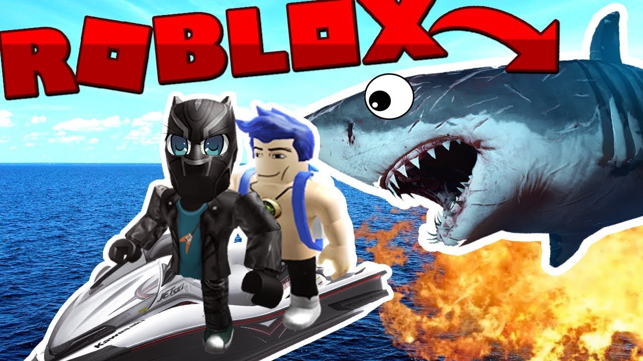 Ataque de tiburon en Roblox!!! /c IamGabo - YouTube