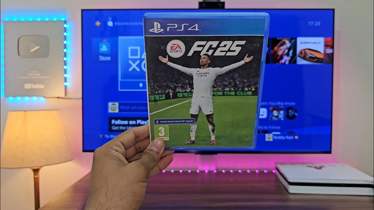 EA FC25 PS4 (Unboxing + Gameplay) - YouTube