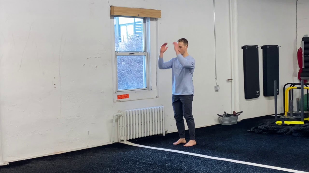 Single-Leg Leap & Stick - YouTube