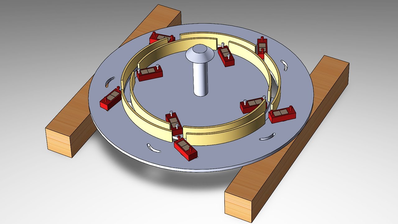 Christopher Gitzen Perpetual Magnetic Motor - YouTube