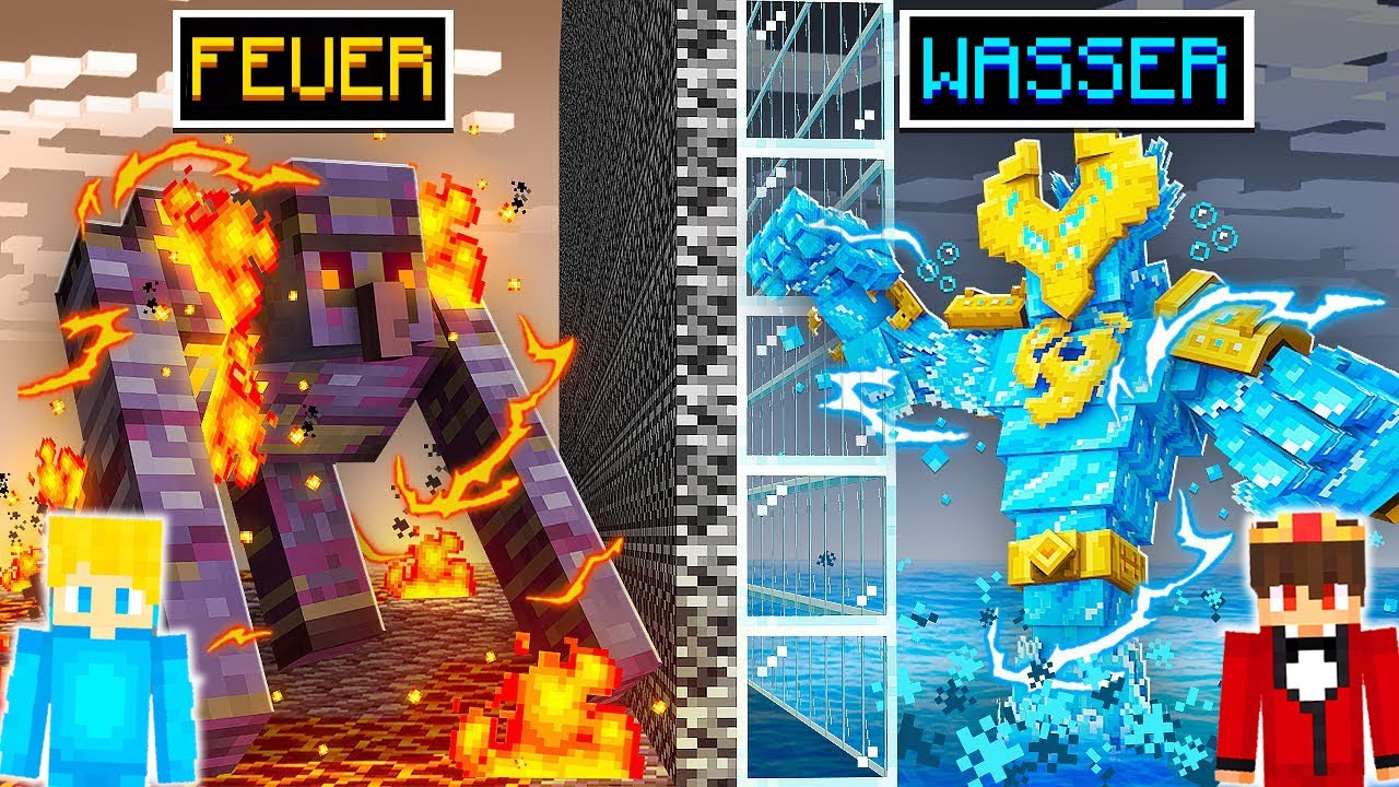 Ich PRANKE meinen FREUND in einem ELEMENT MOB BATTLE! - Minecraft ⛏ ...