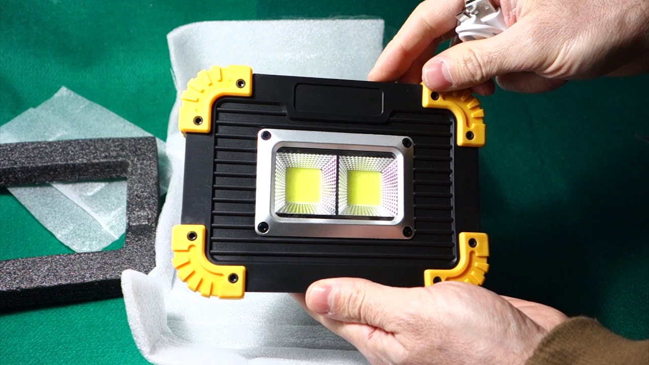 Unboxing Foco Led 2 cree - YouTube