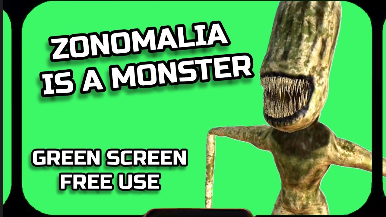 ZONOMALIA MONSTER videos green screen for free. Footage on the ...