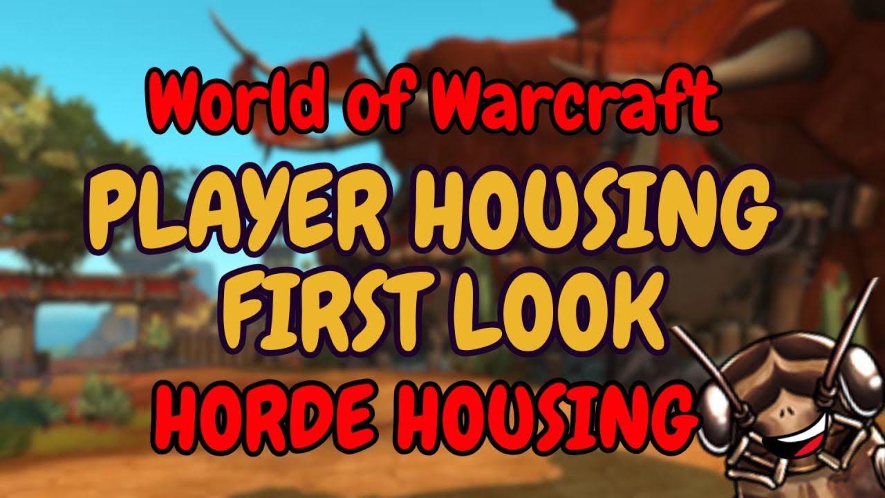 World of Warcraft Player Housing First Look — Horde Housing Preview ...