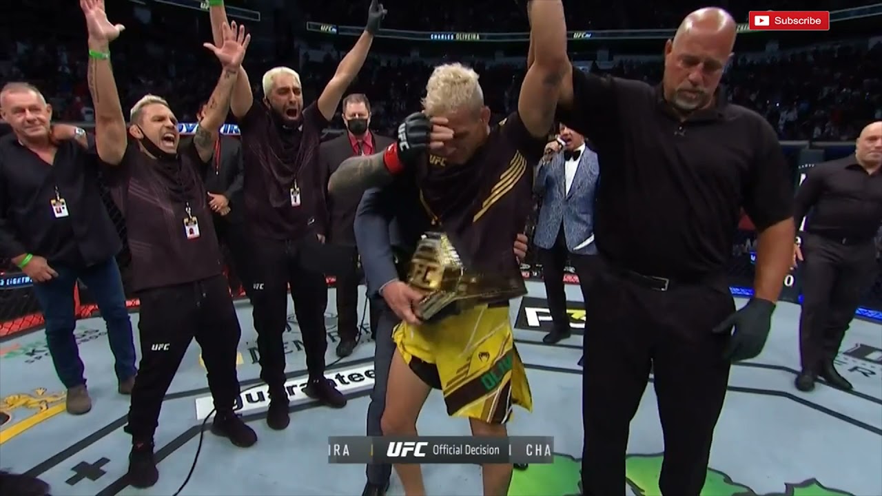 Dan Miragliotta gets the UFC belt in the nuts... - YouTube